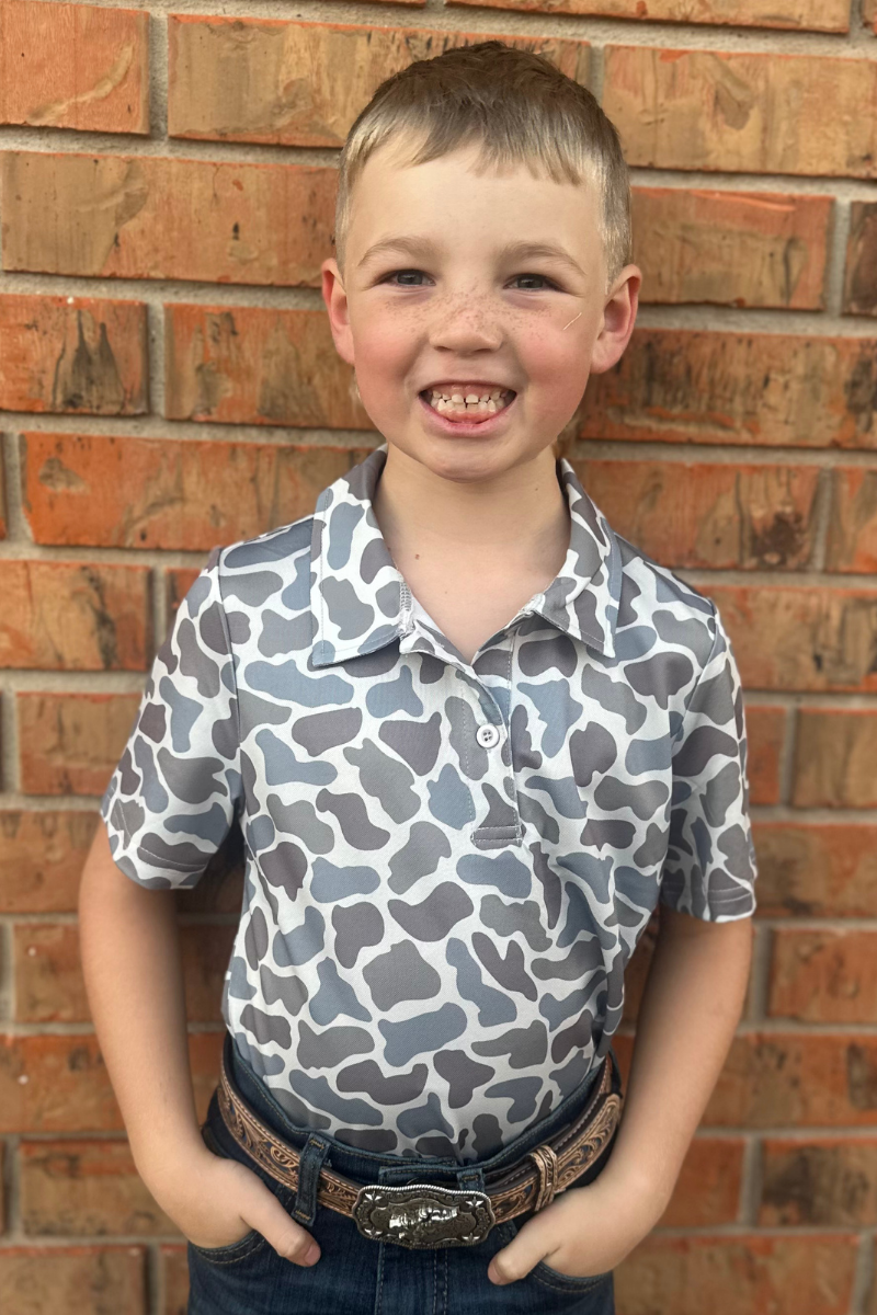 Mini Camo Scout Polo – Endless Hunt